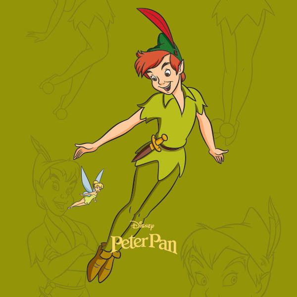 Disney Peter Pan and Tinker Bell Portrait Cochlear Nucleus 5 Sound Pro ...