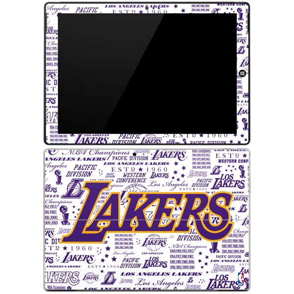 LA Lakers Historic Blast Microsoft Surface Skin | NBA – Skinit