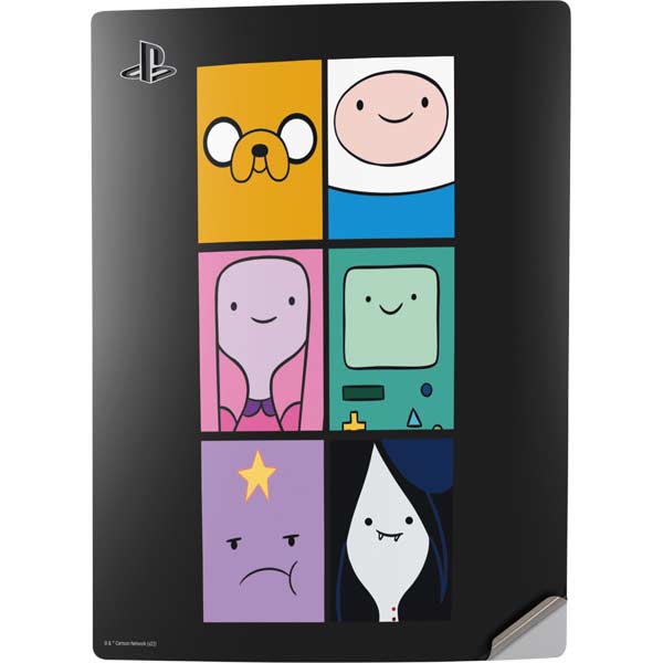 Adventure Time Character Tiles Skin for PS5 Digital Edition Console ...