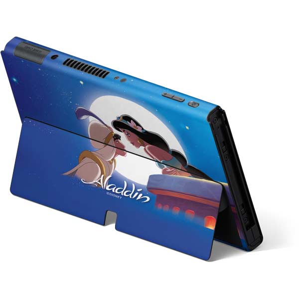 Aladdin and Princess Jasmine Nintendo Switch OLED (2021) Bundle Skin ...
