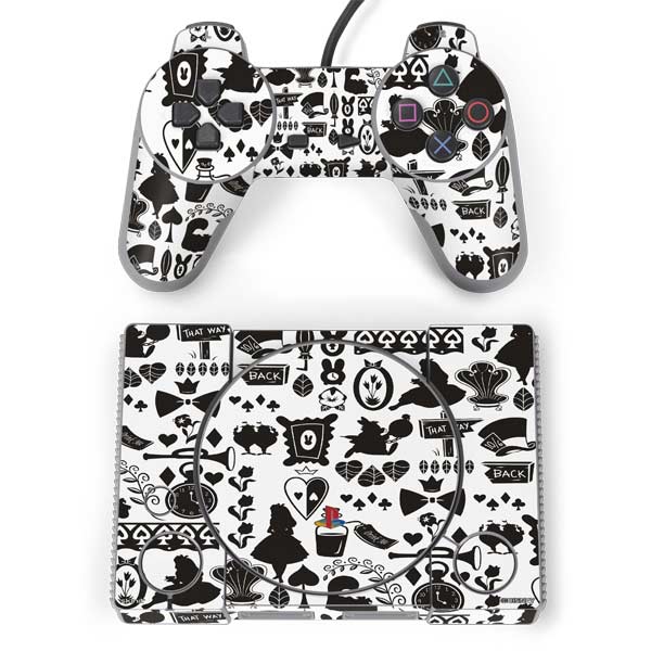 Alice in Wonderland Silhouette Sony PlayStation Skin | Disney – Skinit