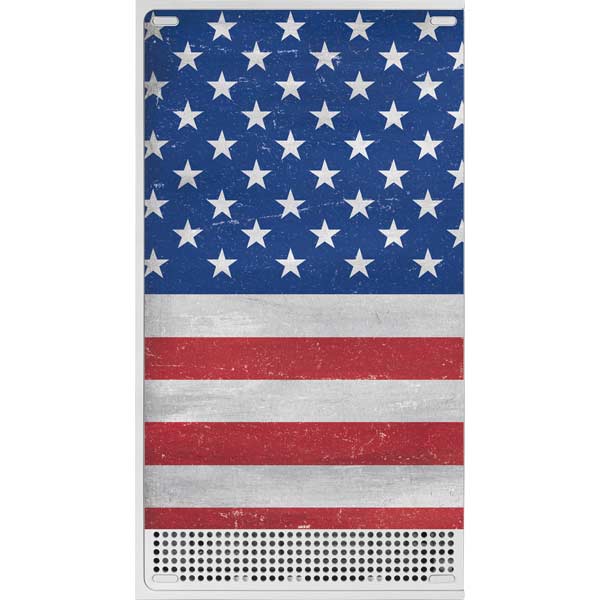 Xbox Series S Skins | American Flag Distressed Skins | Skinit
