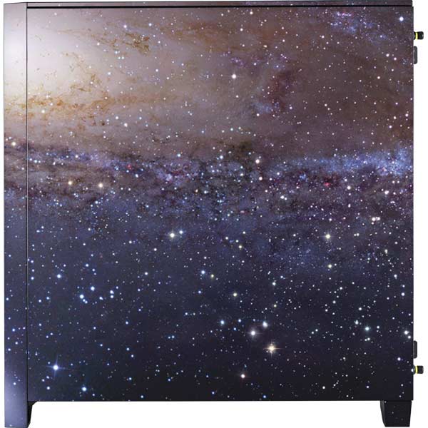 Andromeda Galaxy Corsair 4000D Tempered Glass Mid-Tower ATX Case Skin ...