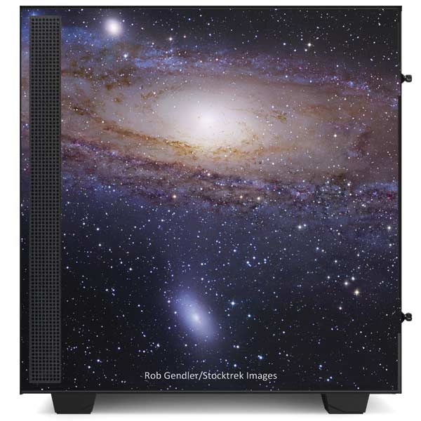 Andromeda Galaxy NZXT H510 Compact ATX Mid-Tower Case Skin – Skinit