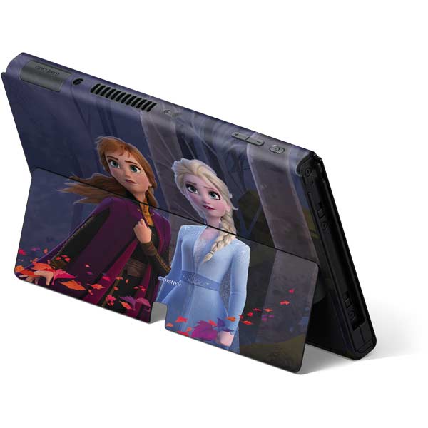 Anna and Elsa Nintendo Switch OLED (2021) Bundle Skin | Skinit