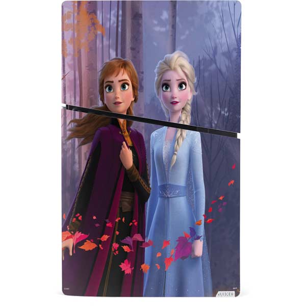 Disney Frozen II Anna and Elsa PS5 Slim Digital Edition Console ...