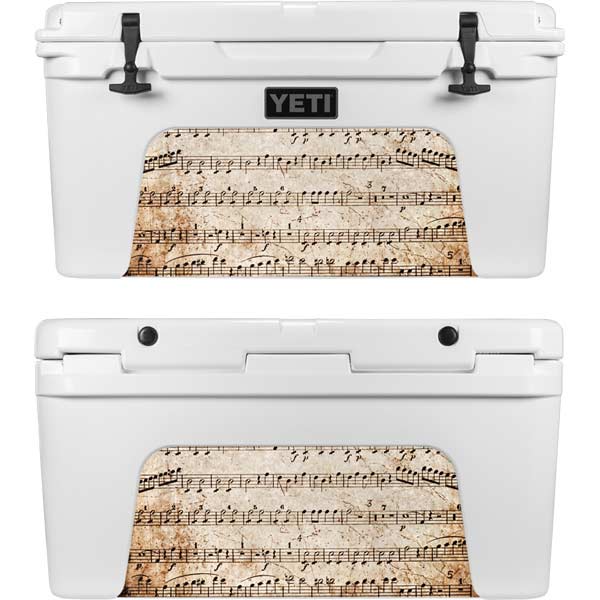 Antique Notes YETI Tundra 75 Hard Cooler Skin | Skinit