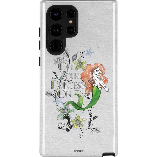 Galaxy S24 Ultra Disney The Little Mermaid Ariel and Flounder Art ...