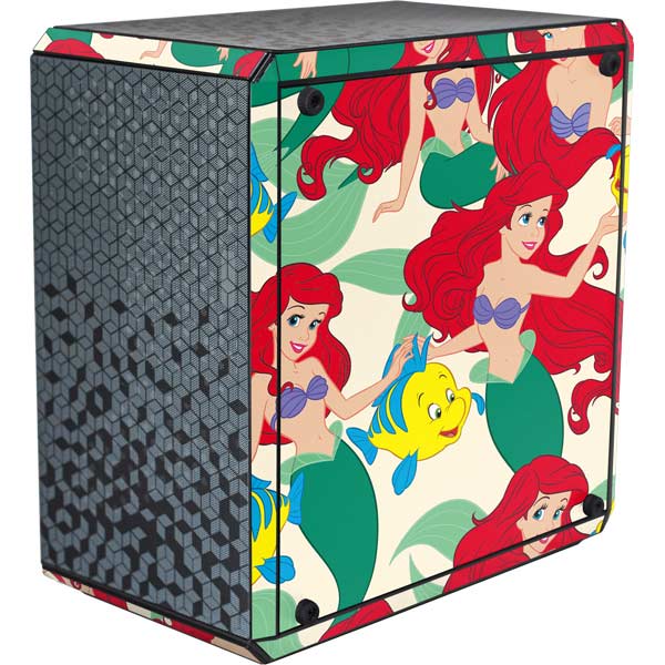 Ariel and Flounder Pattern Cooler Master MasterBox Q300L Mini Tower ...