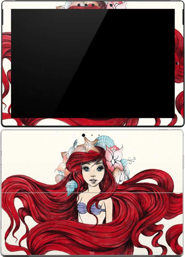 Ariel Illustration Microsoft Surface Skin | Disney – Skinit