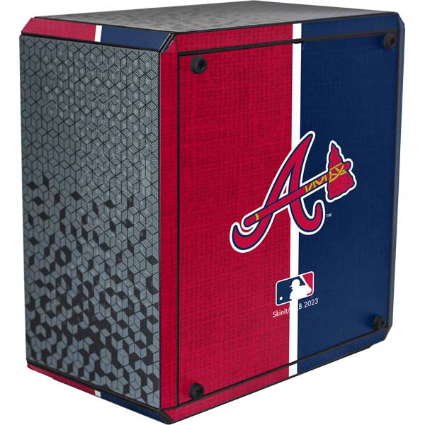 Atlanta Braves Split Cooler Master MasterBox Q300L Mini Tower Skin – Skinit