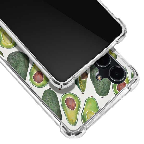 Avocados by Cat Coq Galaxy S23 FE Clear Case | Transparent Phone Cases ...