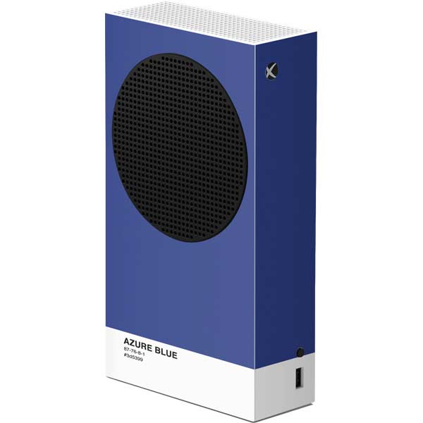 Azure Blue Microsoft Xbox Skin – Skinit