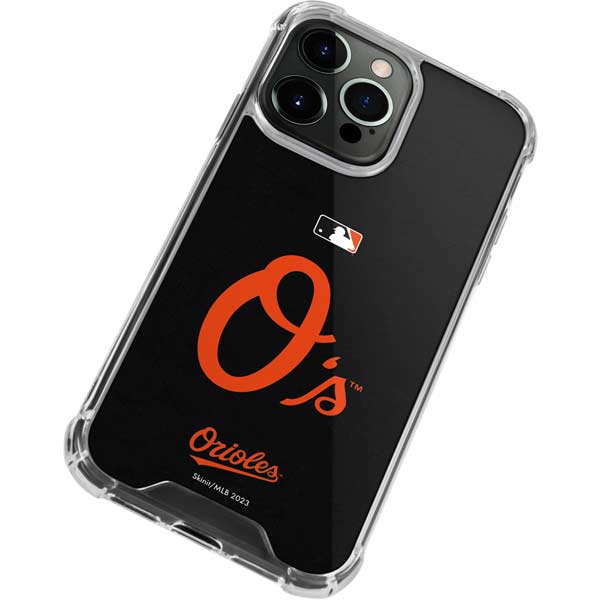 Baltimore Orioles - Solid Distressed iPhone 15 Pro Clear Case | Clear ...