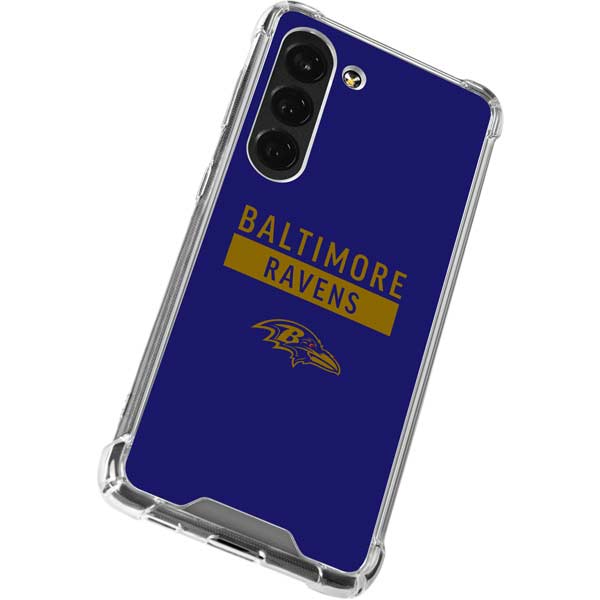 Galaxy S23 Baltimore Ravens Purple Performance Series Clear Case ...