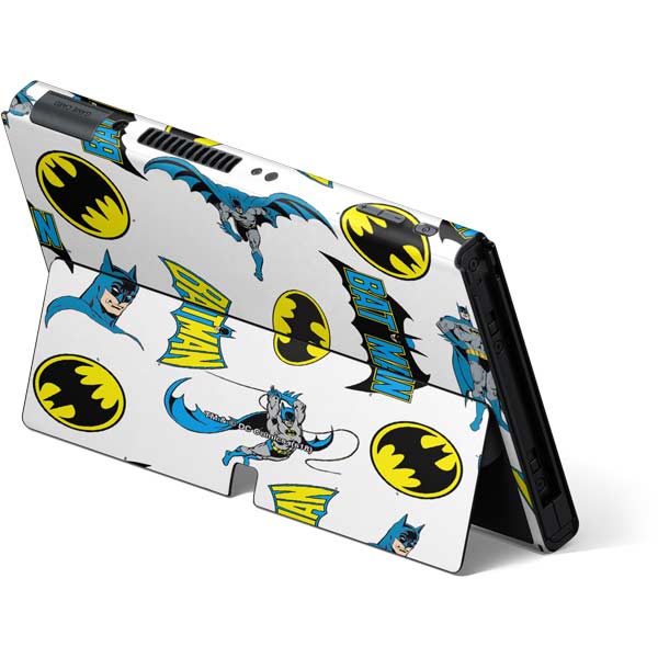 Batman Action All Over Print Nintendo Switch OLED (2021) Bundle Skin ...