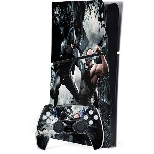 The Dark Knight Rises Batman and Bane Fighting PS5 Slim Digital Edition ...