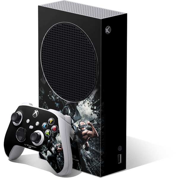 Xbox Series S Skins | Officially Licensed Batman and Bane Fighting ...