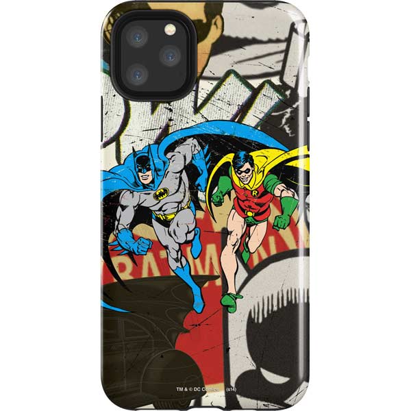 Batman and Robin Vintage Apple iPhone Impact Case | DC Comics – Skinit