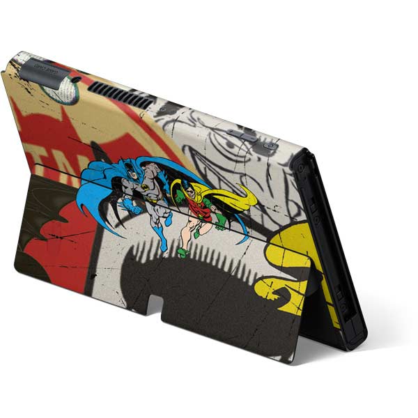Batman and Robin Vintage Nintendo Switch OLED (2021) Bundle Skin | Skinit