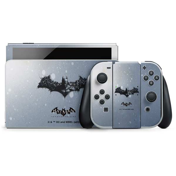 Batman Arkham Logo Nintendo Switch OLED (2021) Bundle Skin | Skinit