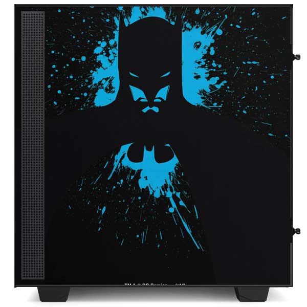 Batman Blue Splash NZXT H510 Compact ATX Mid-Tower Case Skin – Skinit