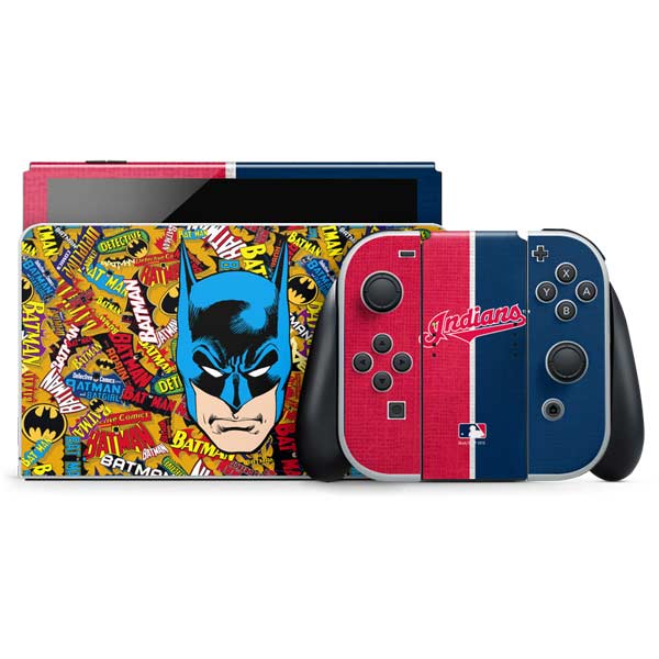 Batman Craze Nintendo Switch OLED (2021) Bundle Skin | Skinit