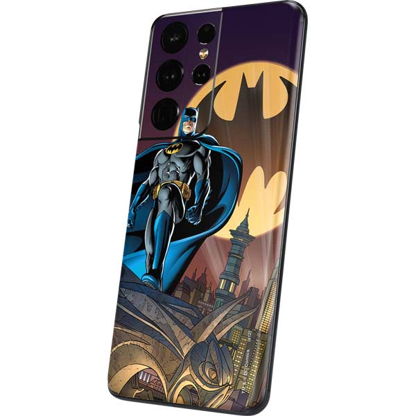 Batman in the Sky Samsung Galaxy Skin | DC Comics – Skinit