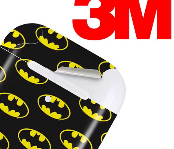 Batman Logo All Over Print Apple AirPods Skin | DC Comics – Skinit