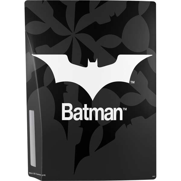 Batman Logo Black & White Skin for PS5 Console - Skinit