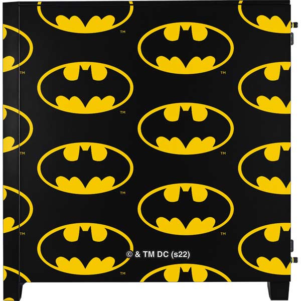Batman Logo Pattern Corsair 4000D Tempered Glass Mid-Tower ATX Case ...
