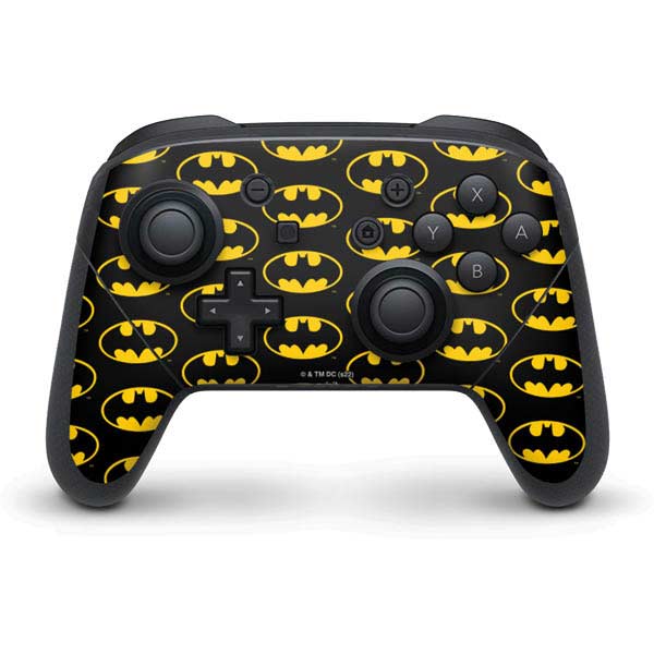 Batman Logo Pattern Nintendo Switch Skin | DC Comics – Skinit