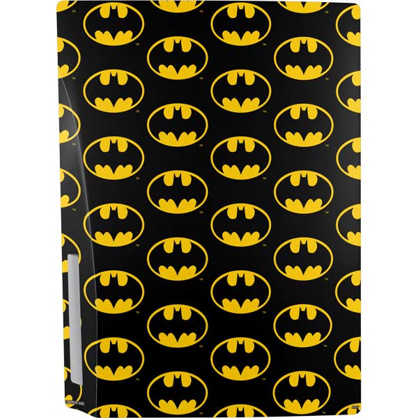 Batman Logo Pattern Skin for PS5 Console - Skinit