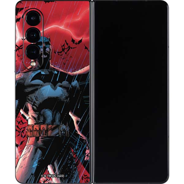 Batman Red Sky Galaxy Z Fold4 5G Skin | Decals | Skinit