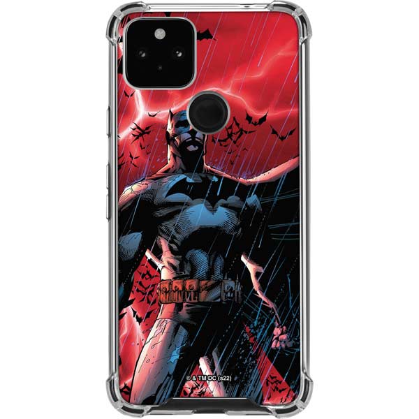 Batman Red Sky Google Pixel Clear Case | DC Comics – Skinit