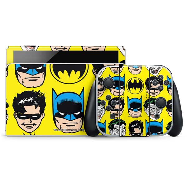 Batman Robin Joker All Over Print Nintendo Switch OLED (2021) Bundle ...