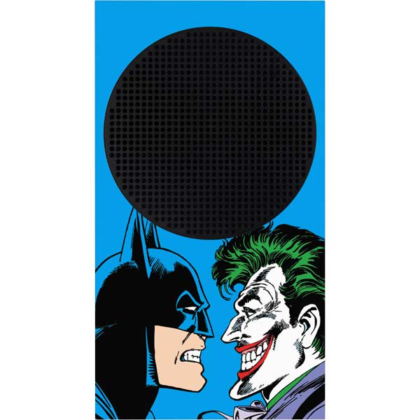 Batman vs Joker - Blue Background Microsoft Xbox Skin | DC Comics – Skinit