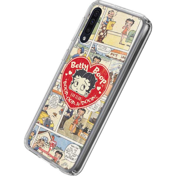Betty Boop Comic Strip Samsung Galaxy Clear Case – Skinit
