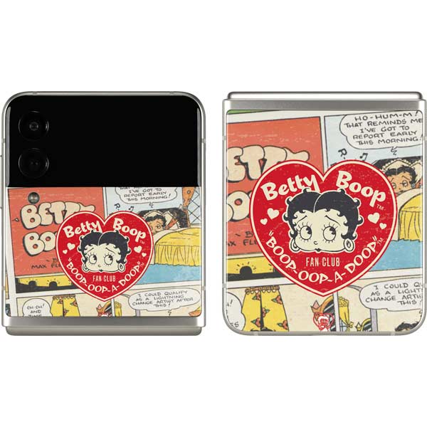 Betty Boop Comic Strip Galaxy Z Flip3 5G Skin | Skinit