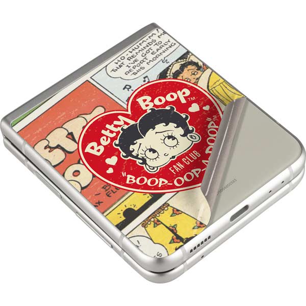 Betty Boop Comic Strip Galaxy Z Flip3 5G Skin | Skinit