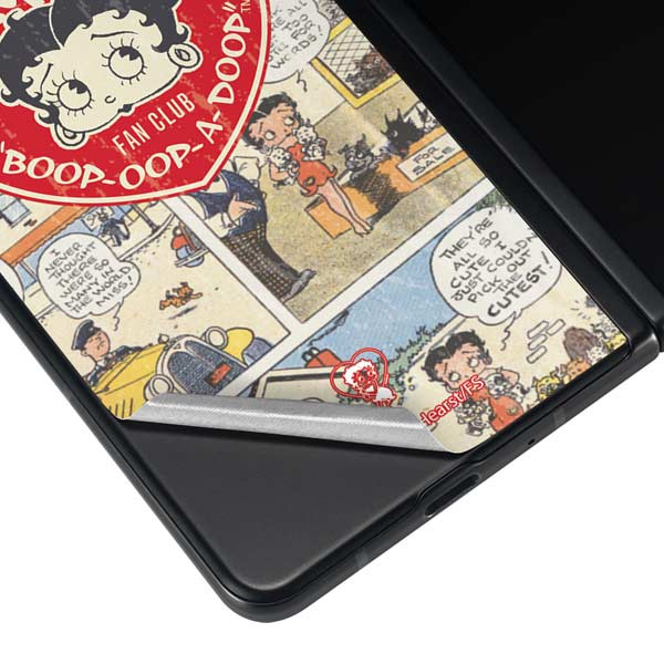 Betty Boop Comic Strip Galaxy Z Fold4 5G Skin | Decals | Skinit