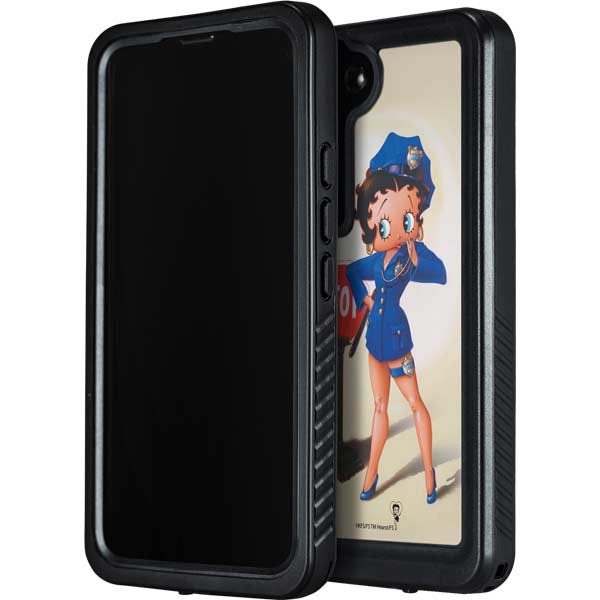 Betty Boop the Police Officer Galaxy S23+ Waterproof Case | Skinit