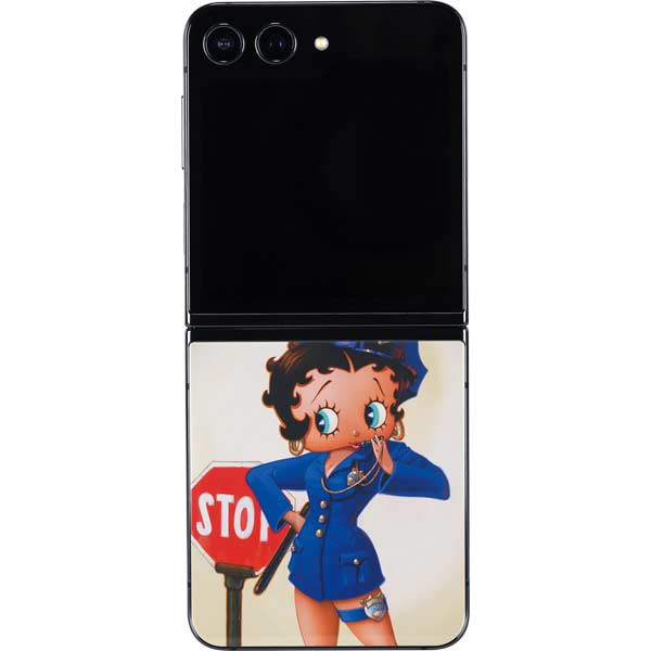 Betty Boop the Police Officer Skin for Galaxy Z Flip5 5G | Skinit