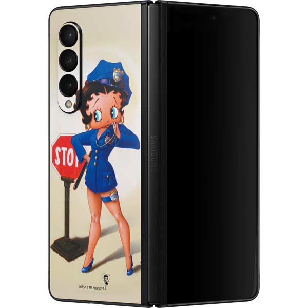 Betty Boop the Police Officer Skin for Galaxy Z Fold3 5G | Decals - Skinit