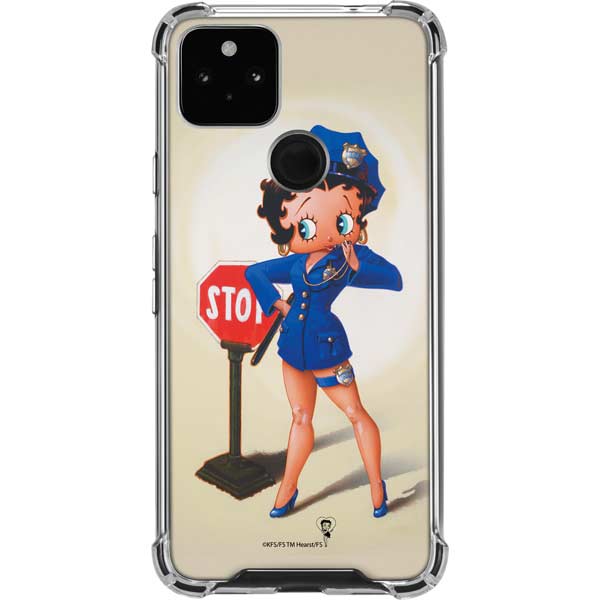 Betty Boop the Police Officer Google Pixel Clear Case – Skinit