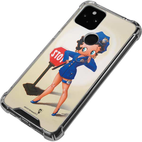 Betty Boop the Police Officer Google Pixel Clear Case – Skinit