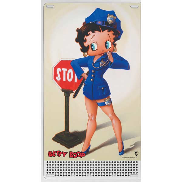 Xbox Series S Skins - Betty Boop The Police Officer | Skinit.com