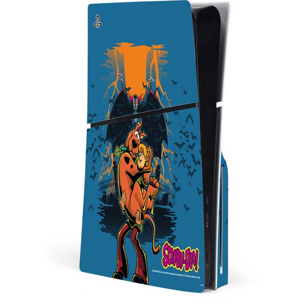 Scooby Doo Beware of Dracula Skin for PS5 Slim Disk Console - Skinit