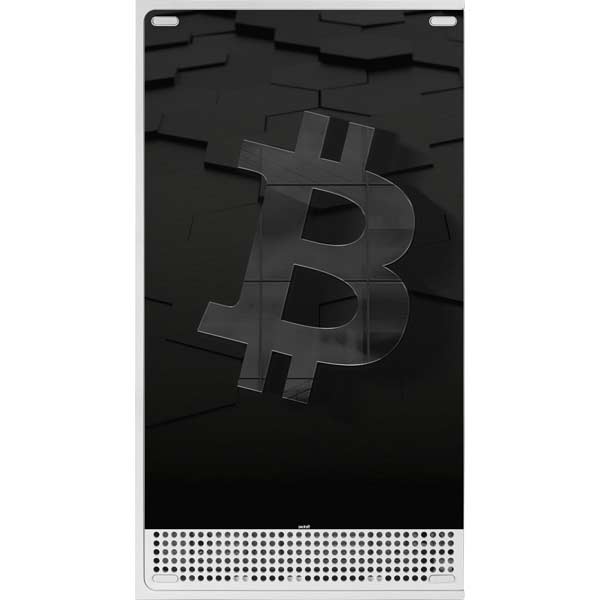 Bitcoin Textured Logo Microsoft Xbox Skin – Skinit