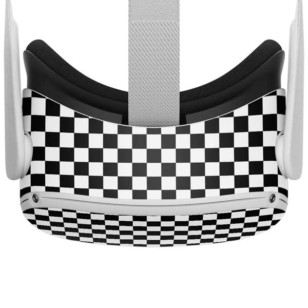 Black and White Checkered Oculus Quest Skin – Skinit